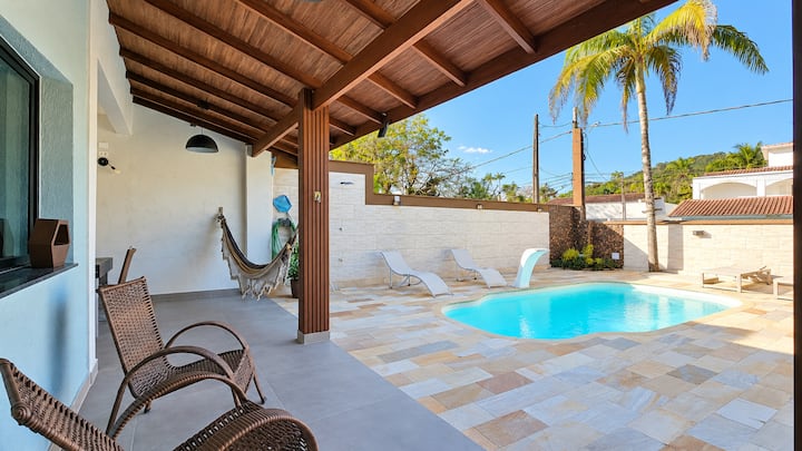 Casa Tenório D&k 50m From The Beach With Pool - Ubatuba