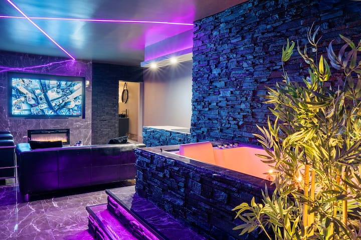 The Floor - Loft Ombre D'ébene & Jacuzzi Privé - Trappes