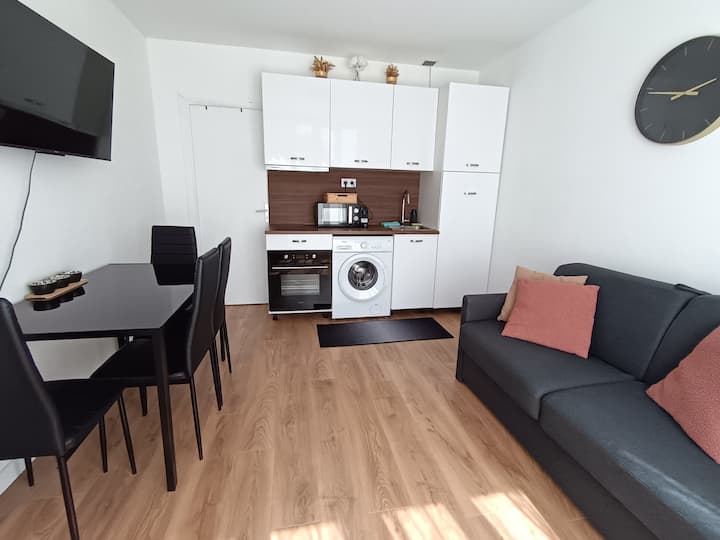 Appartement Climatisé 2p 4 Personnes Proche Paris - Gagny
