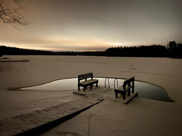 Villa Alisentaika Luksushuvila Järvenrannalla. - Nokia