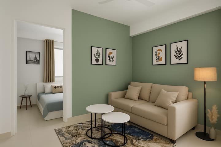 Serene 1bhk Flat In Udaipur - The City Of Lakes - India