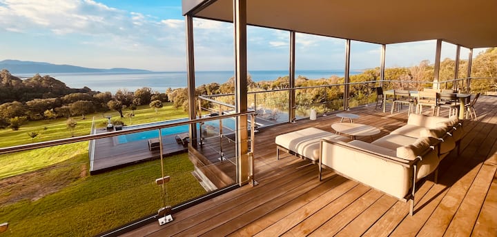 Villa 6 Ch. Avec Piscine, Vue Superbe Sur Golfe. - Cargèse