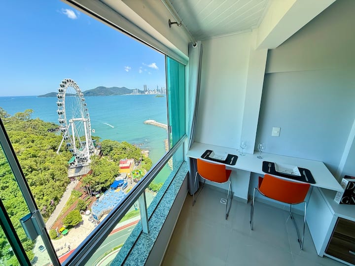 Loft 23° Andar Frente Mar E Roda Gigante - Balneário Camboriú