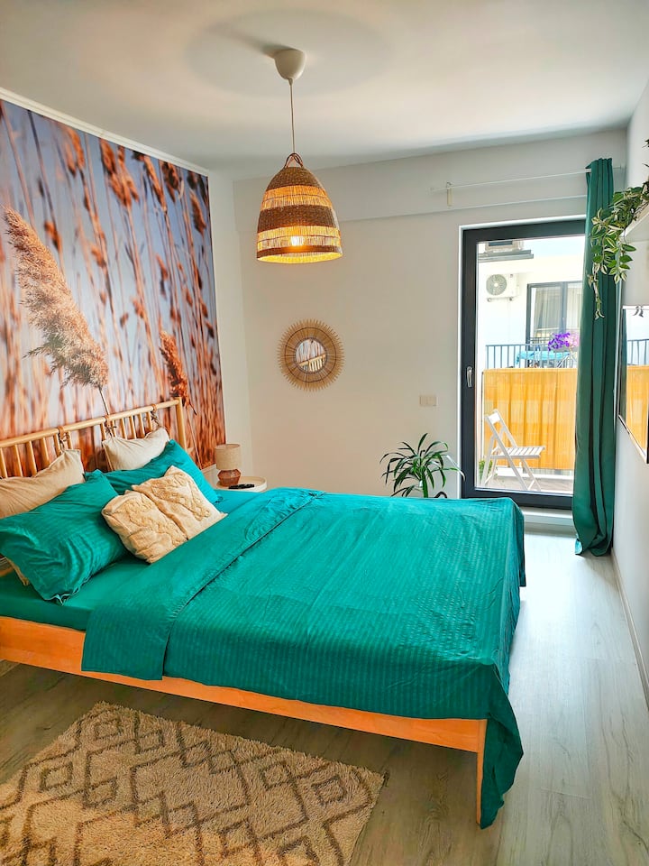 Studio Near Airport & Therme Wellness Spa - Bucharest Henri Coandă Airport (OTP)