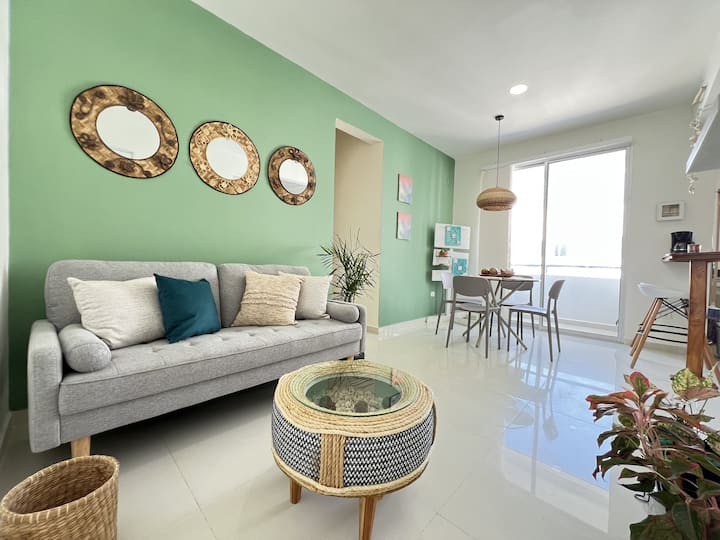 Apto De Lujo:5to Piso/piscina/ac/parqueo/netflix - Covenas