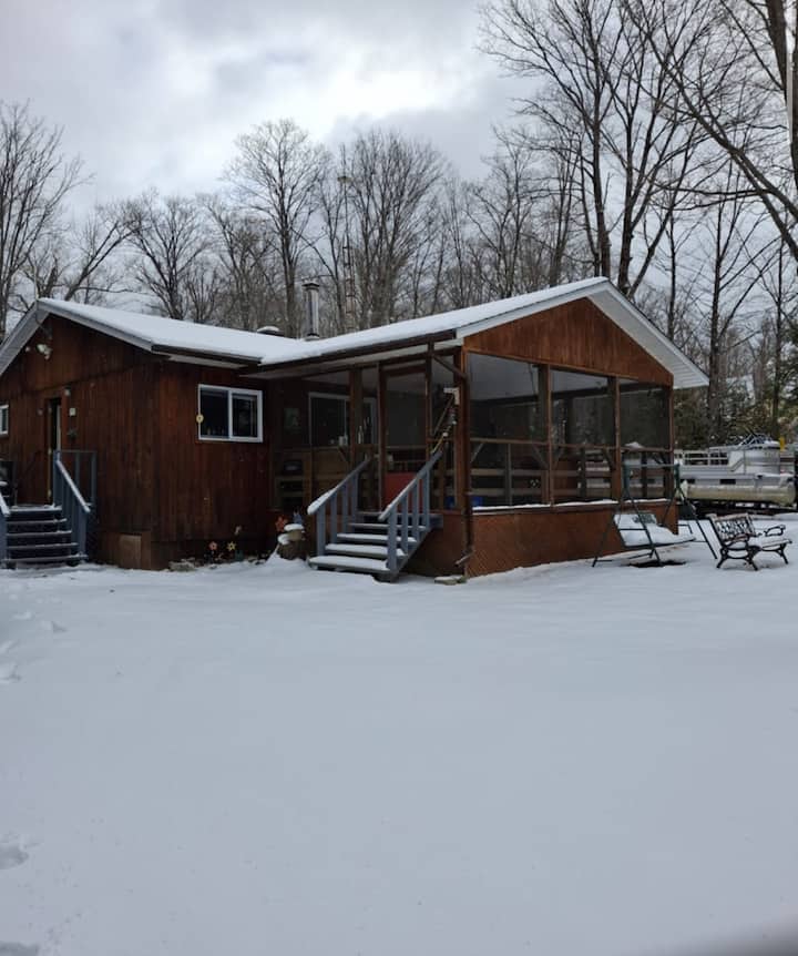 Ice Fishing & Snowmobile Escape - Elliot Lake