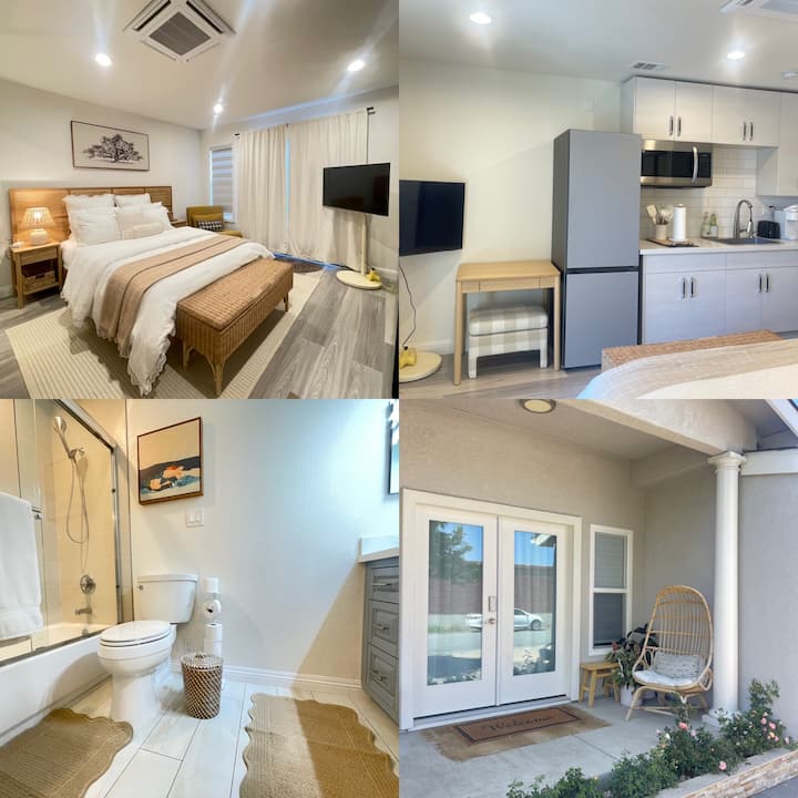 1b1b Studio Style Private Suite Near Santana Row - San José, CA