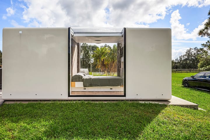 3d Printed Micro House (Unit B) 20min East Airport - Orlando