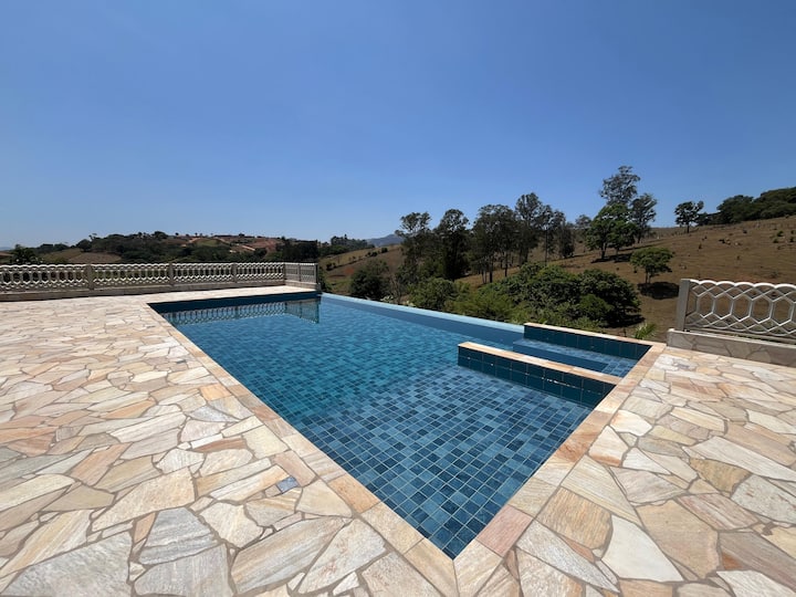 Casa De Campo Alto Padrão Em Socorro - Socorro