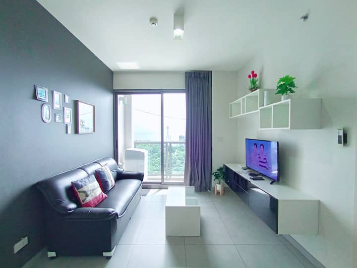 Near(walking-street), 2bedrooms, High Floor,sunset - Pattaya City