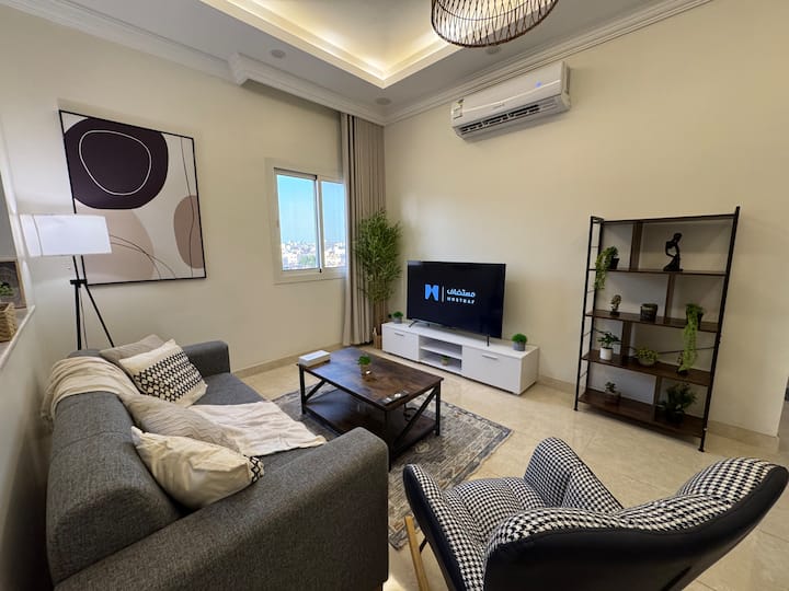 Modern One Bedroom Apartment | F1-402 - Jeddah