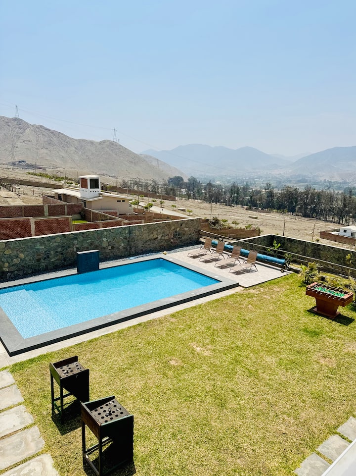 Casa Campo Mauri
23 Pers
A 12 Min Ov Cieneguilla - Pérou