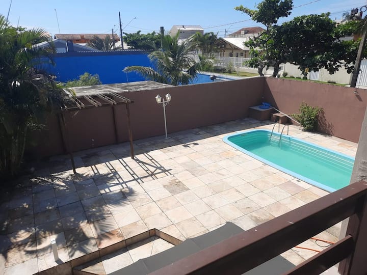 Sobrado200m /Piscina,3 Suíte - Matinhos