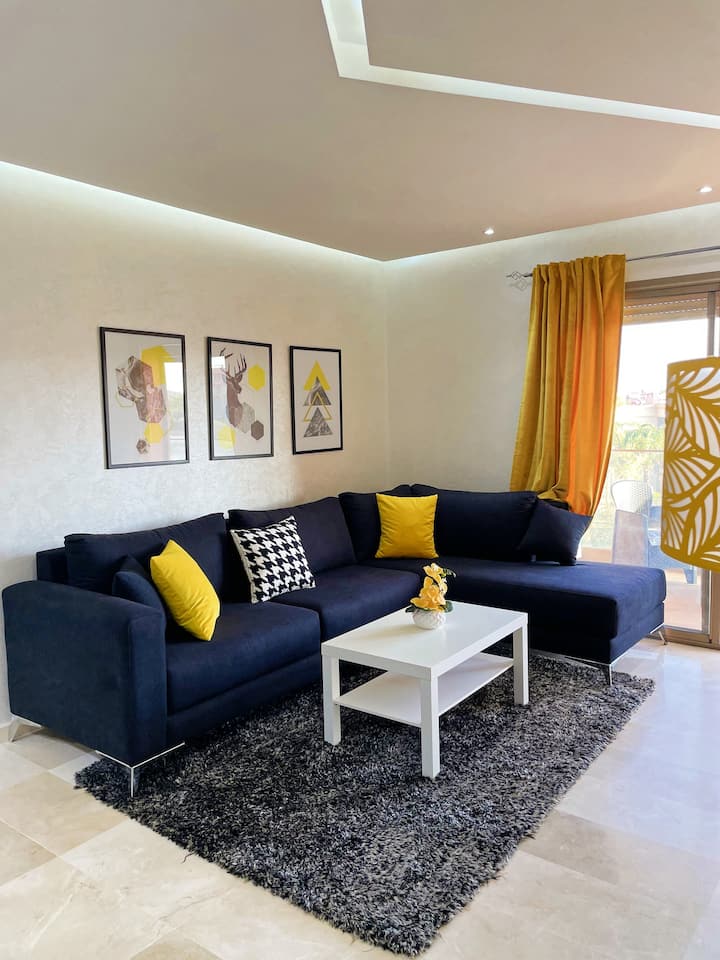 Studio Lumineux H.standing Piscine/terrasse/wifi+ - Marrakech