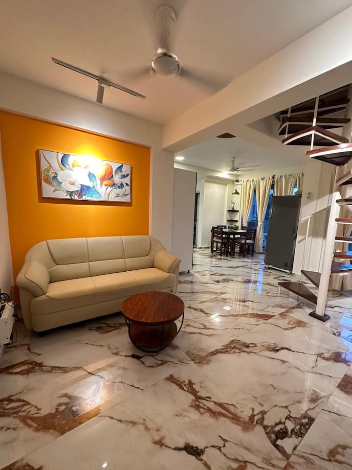 Abode 3-2 Bhk Penthouse  With  Terrace . Siolim - India