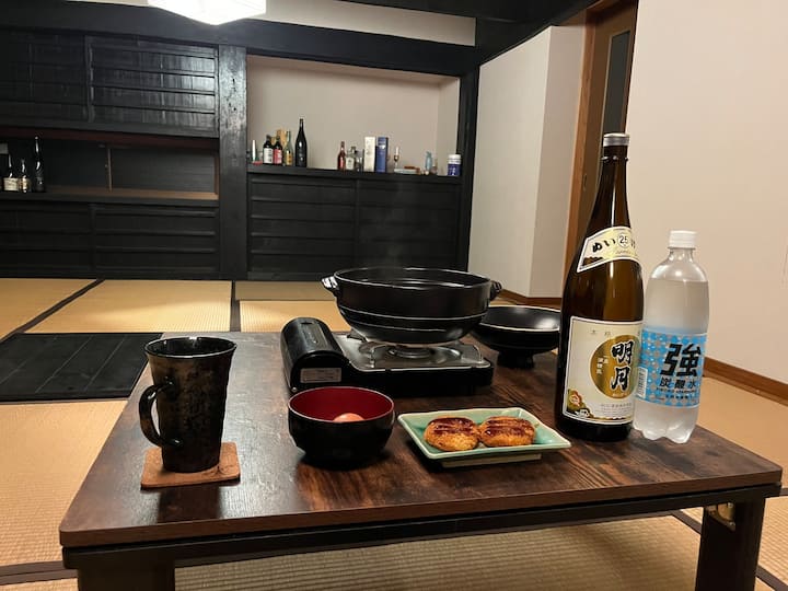 【広々古民家で鍋パーティ】山の麓の古民家で贅沢なひとときを - 고바야시시