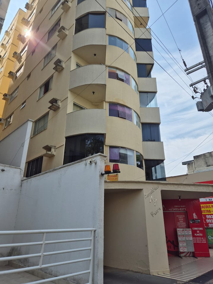 Apto 1 Quarto Com Ar Condicionad - Caldas Novas