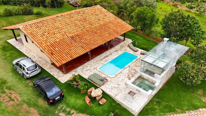 Casa De Campo Junto àS Montanhas - Capitólio