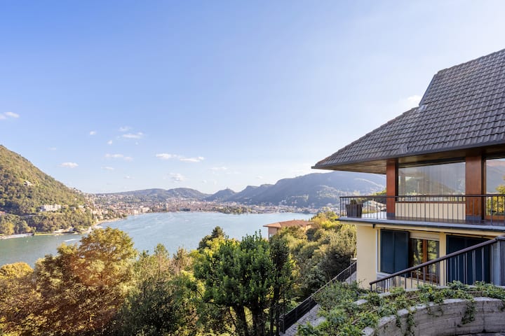 Villa San Pietro-lake Views/ac/parking/jacuzzi/gym - Como