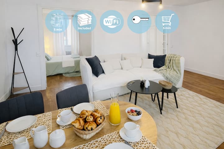 La Suite Du Palais - Proche Insead – Wifi Rapide - Fontainebleau