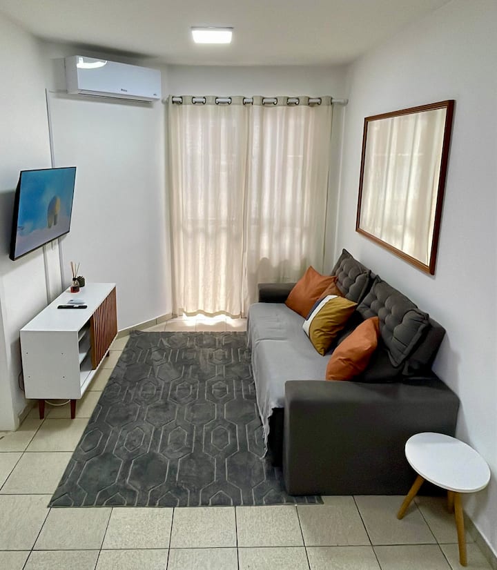 Apt Centro Bc | Ar/c | Wifi | Garagem | Praia 300m - Balneario Camboriú