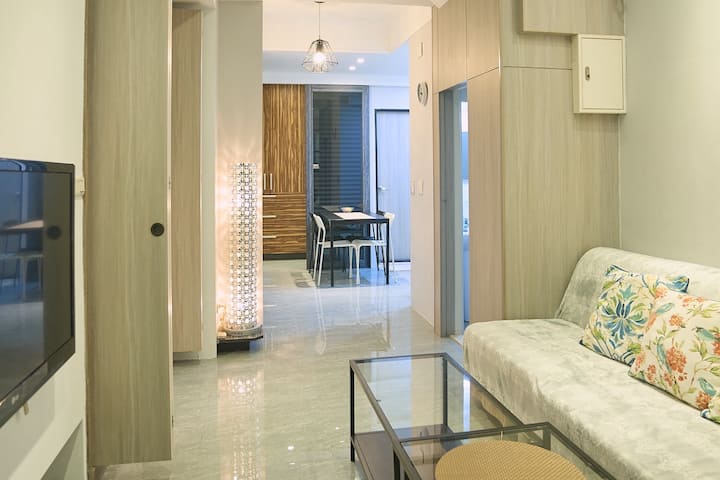 Cozy Flat At Nanjing Fuxing Mrt(4~8pax) 南京復興2分鐘 - Taipei City