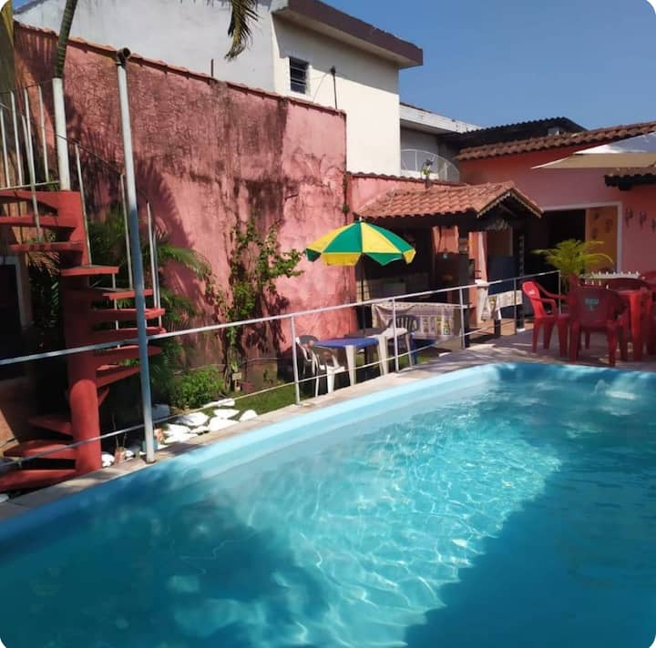 Recanto Das Flores (C/ Piscina) - Sao Vicente, Brazil