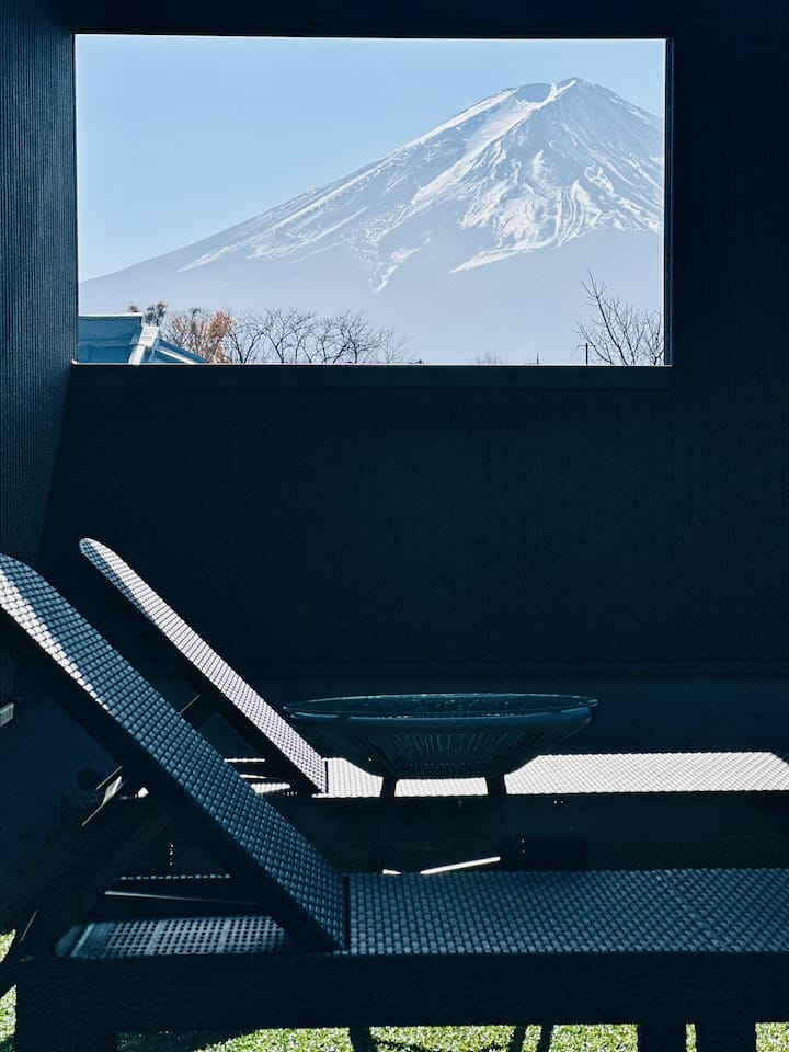 62 Fuji Petel「deux（ドゥ）」ペット可！湖畔まで徒歩10分！送迎有！ - 河口湖