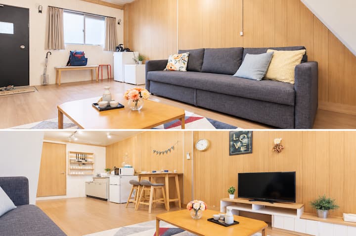 Logement Confortable De 100&nbsp;㎡ Pour 10&nbsp;Personnes, Adapté Aux Groupes, à Shinsekai Tsutenkaku - Japon