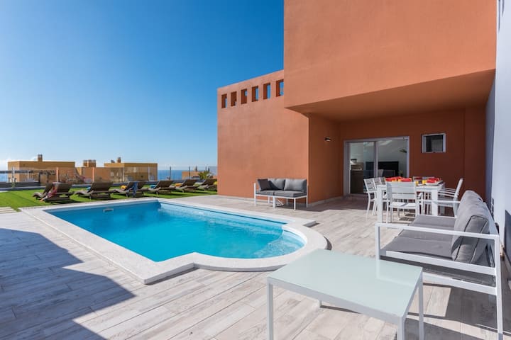 Villa Vue Sur L'océan · Piscine Chauffée · 8 Pers. - Fuerteventura