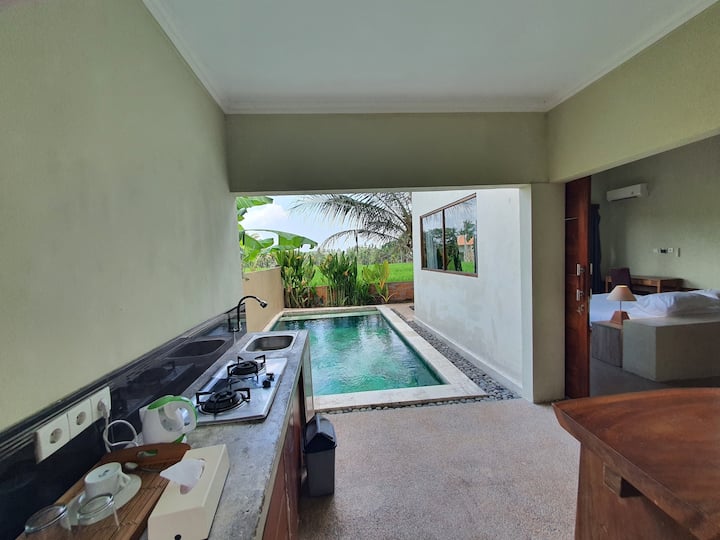 Cozy 1bedroom Private Pool W Kitchenette - Bali