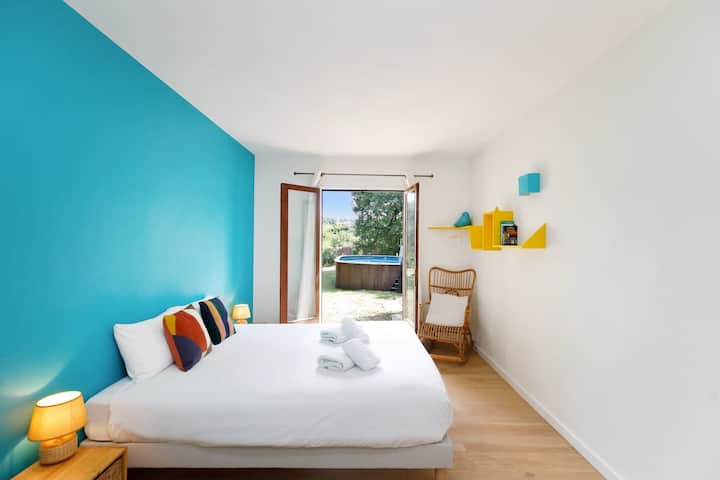 Villa Des Chênes Piscine Nature - 格拉斯