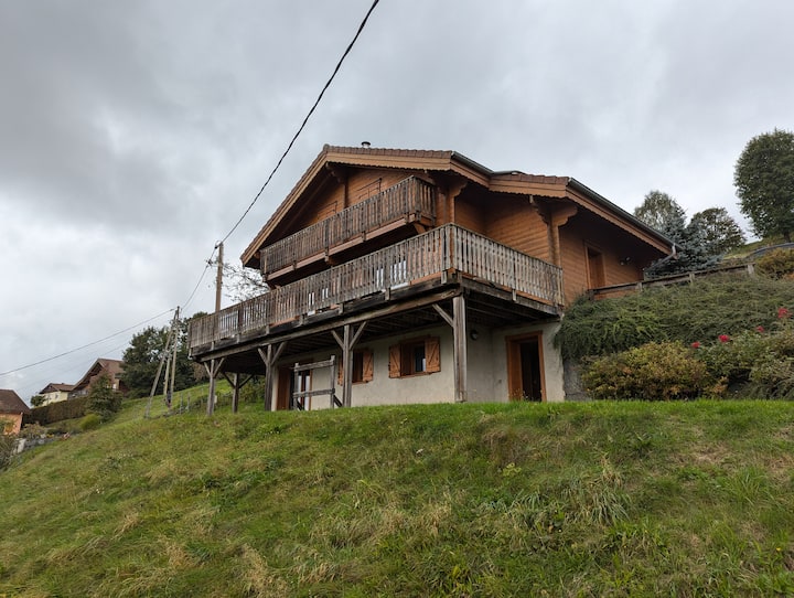 Le Grand Chalet Bellevue - Parking Wifi Bbq - La Bresse