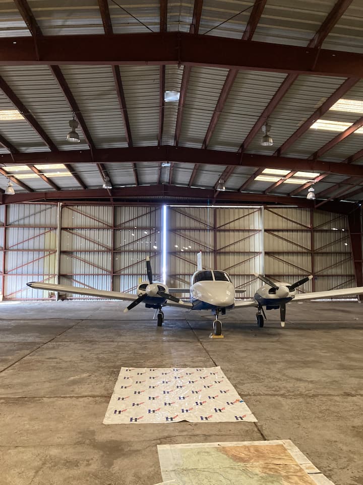 Airplane Hangar - Talladega Superspeedway