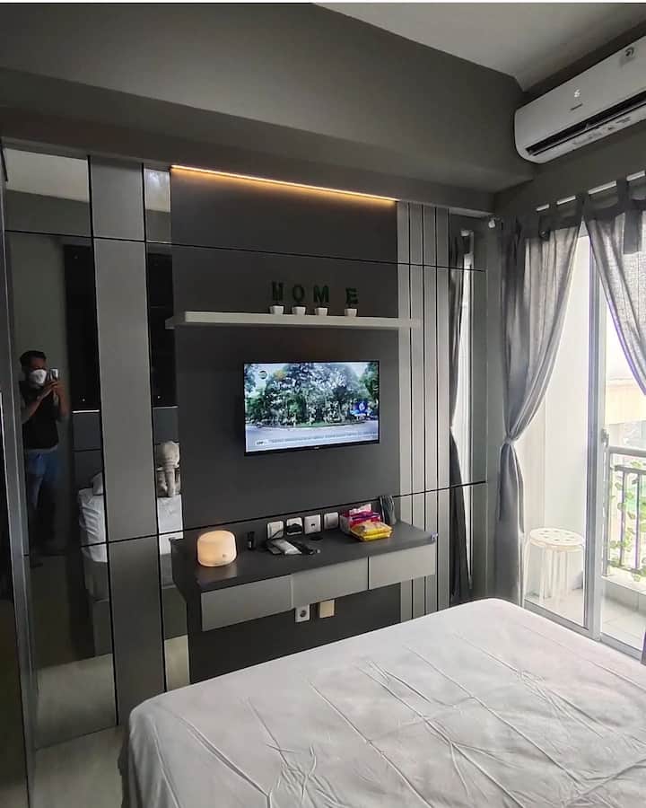 Cozy And Modern Studio Apartment - Mountain View - Indonésie