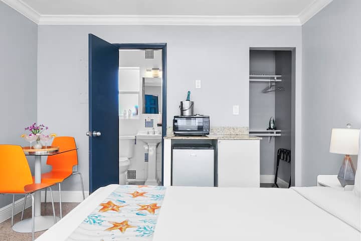 Easy Beach Access, Queen Bed, Hollywood Boardwalk - 好萊塢