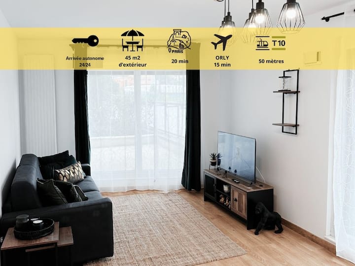 T2 Cosy Au Pied Du Tram - Clamart