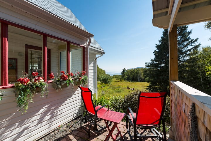 Coquette Maison Dans Les Hauteurs De Charlevoix - Charlevoix