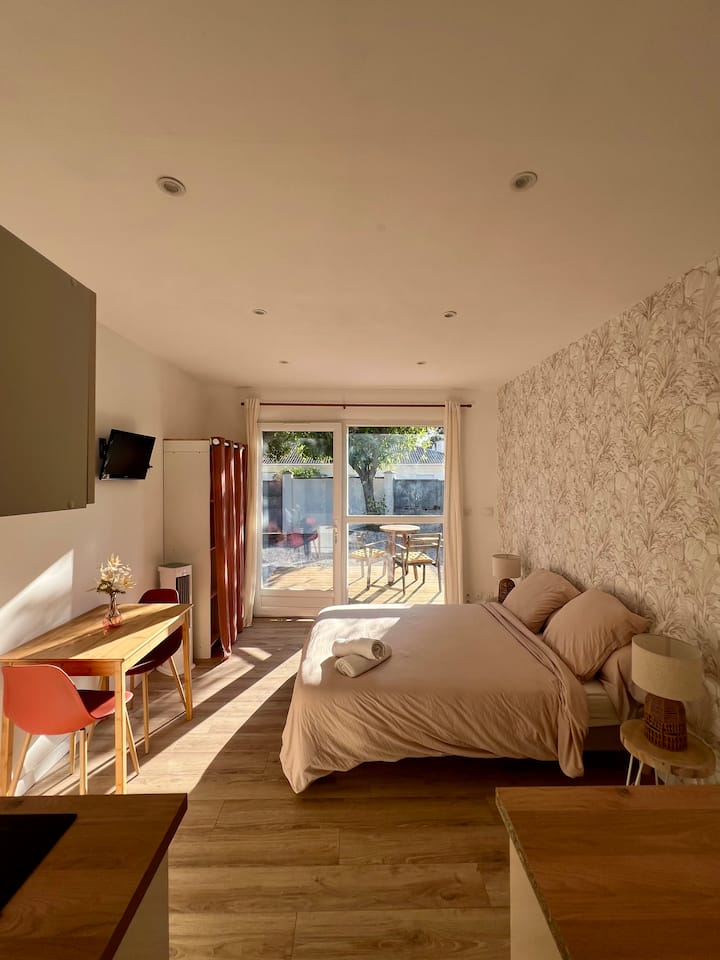 Studio Cocooning Dans Un Quartier Paisible - Marguerittes