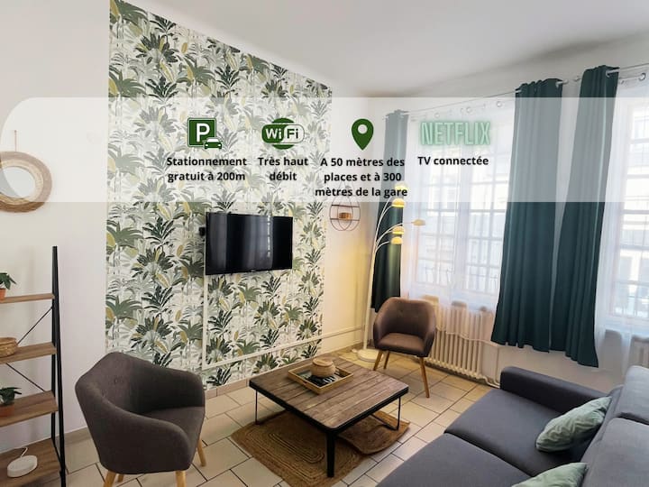 L'oasis Arrageoise - Centre Ville - 45m² - 4 Pers. - Arras
