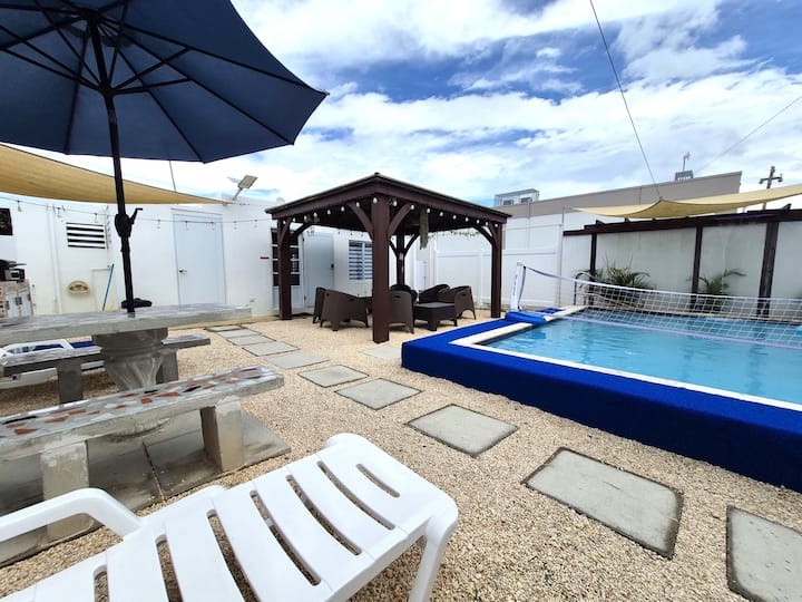 Casa Terruño, W/pool, Bbq, Wi-fi & A/c - Vega Baja