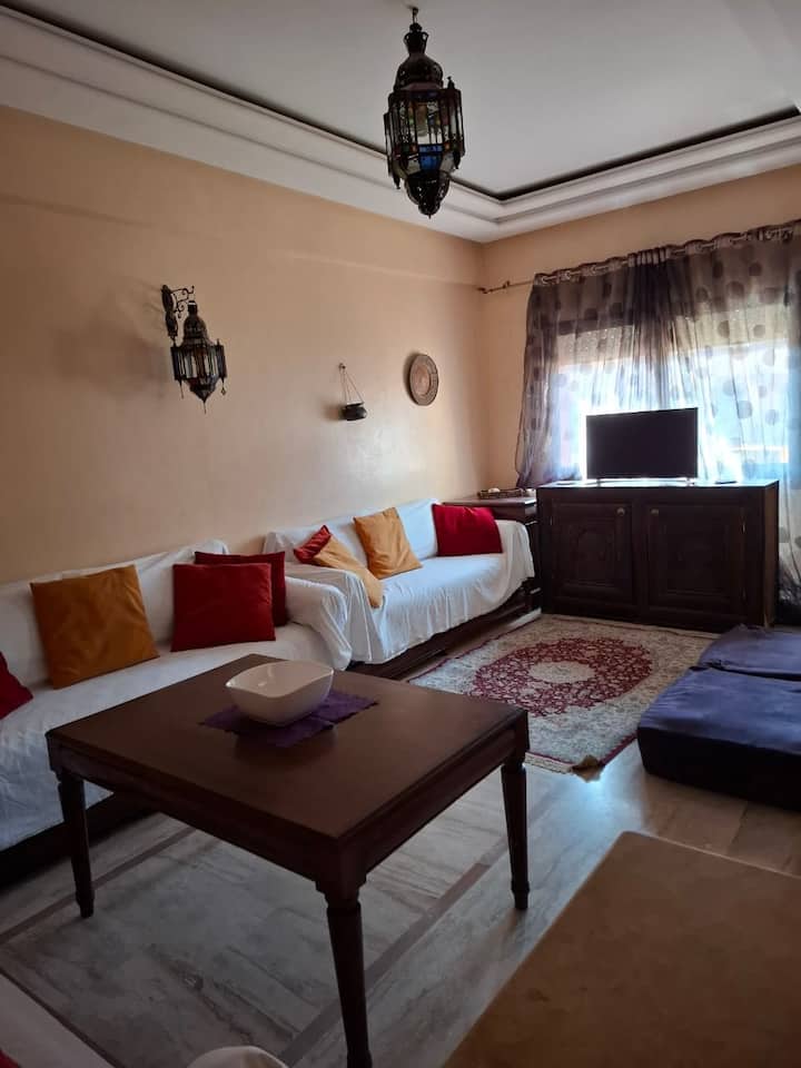 Sunny And Clean Flat At Hivernage District(new) - Marrakesh