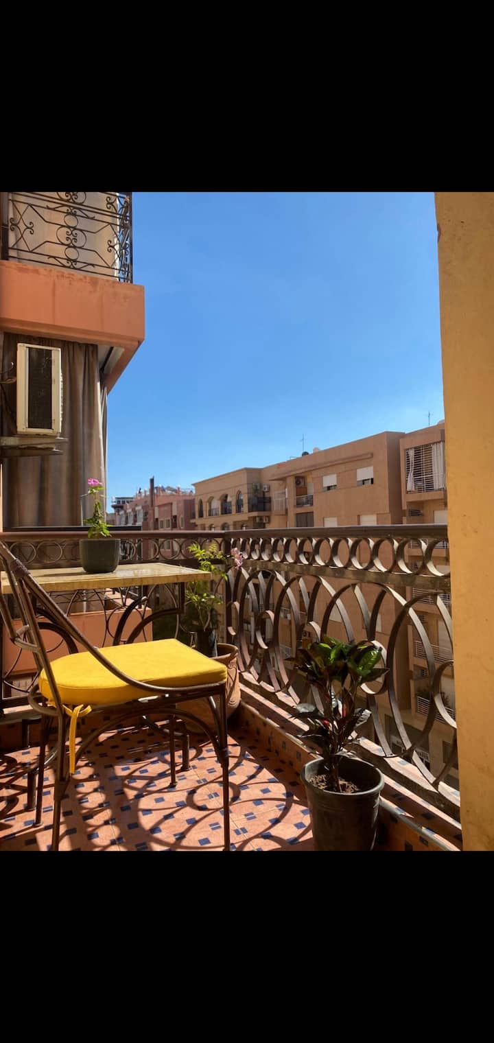 Sunny And Clean Flat At Hivernage District(new) - Marrakech
