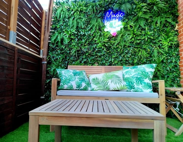 Terraza Acogedora, Piscina, - Busot