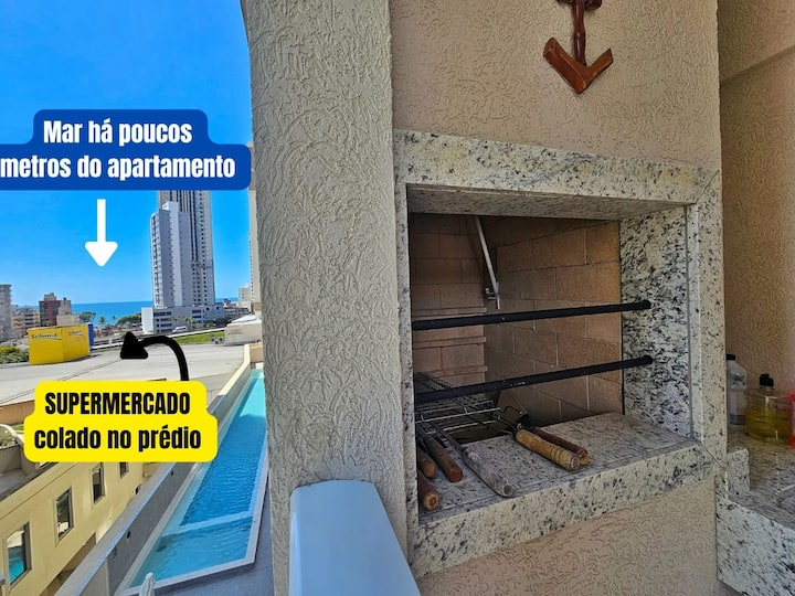 Novo, Sofisticado, Com Vista Mar - Itapema