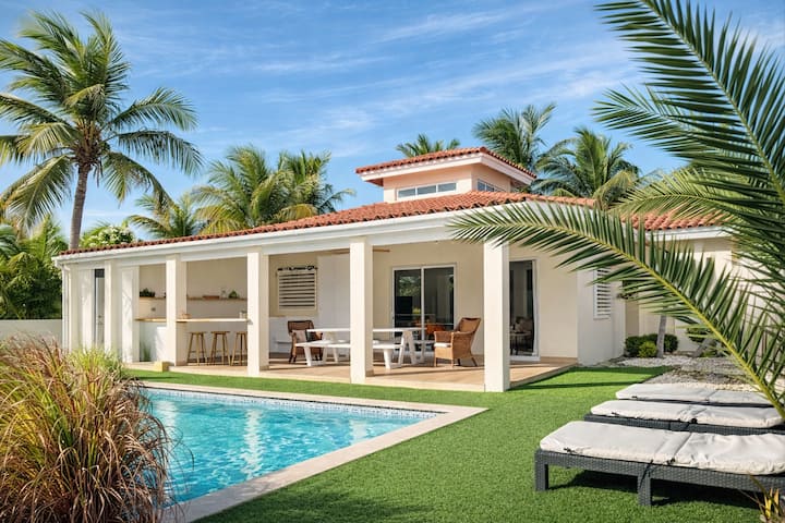 The Breeze - 3br Luxe Villa-privé Zwembad-malmok - Aruba