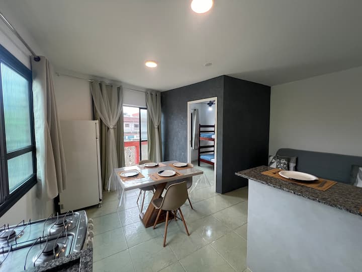 500m Praia Do Tenório| 6x S/ Juros | Churrasqueira - Ubatuba