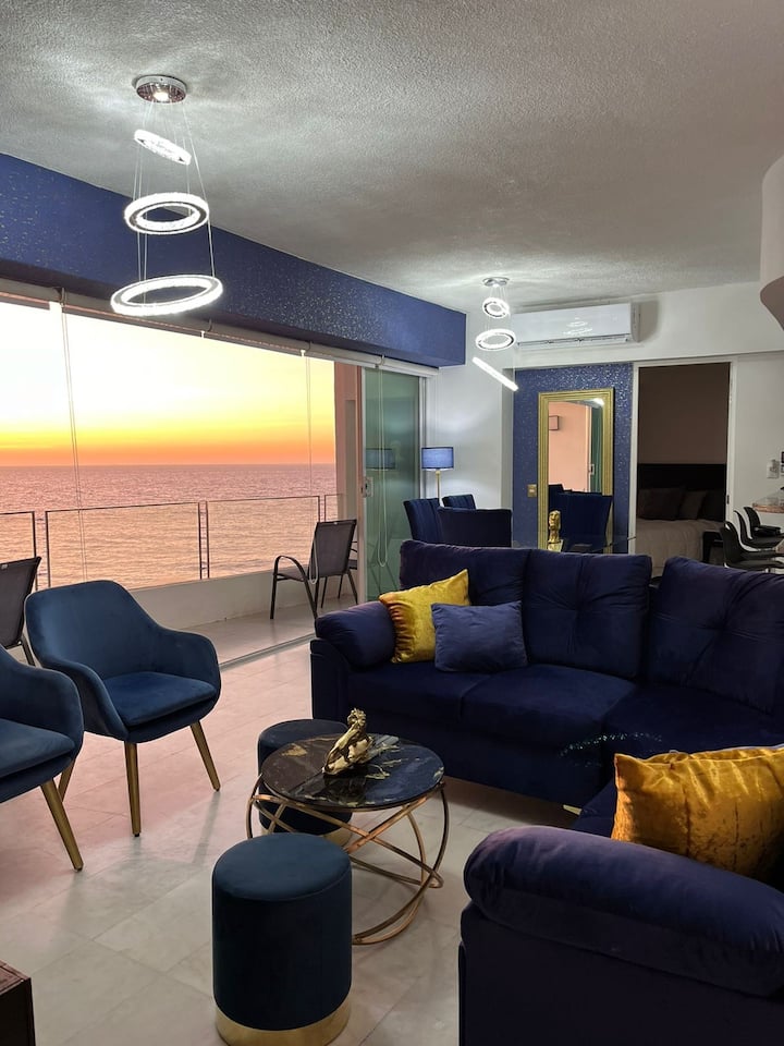 Hermoso Departamento A Pie De Playa - Mazatlan