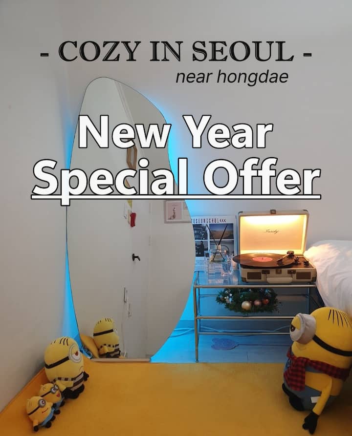 Speical Offer/ Hongdae,2 Mins By Subway/2room,3bed - South Korea