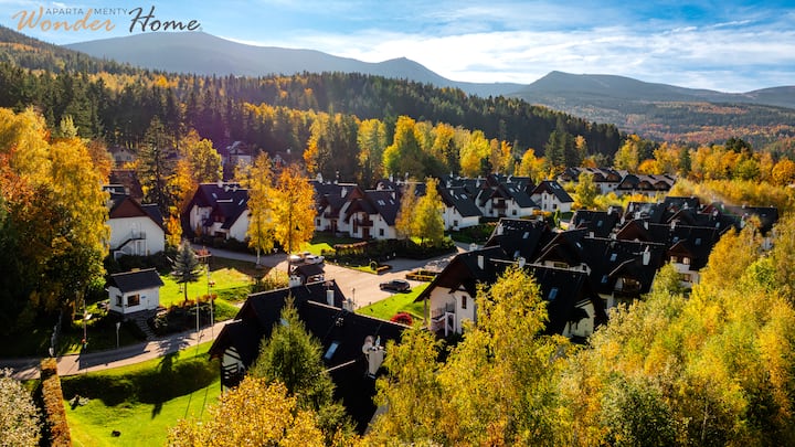 Apartament Orange Z Kominkiem I Tarasem - Karpacz